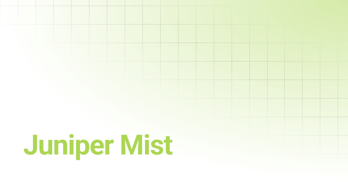 Juniper Mist | RADIUSaaS