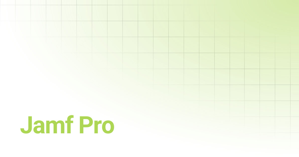 Jamf Pro | RADIUSaaS